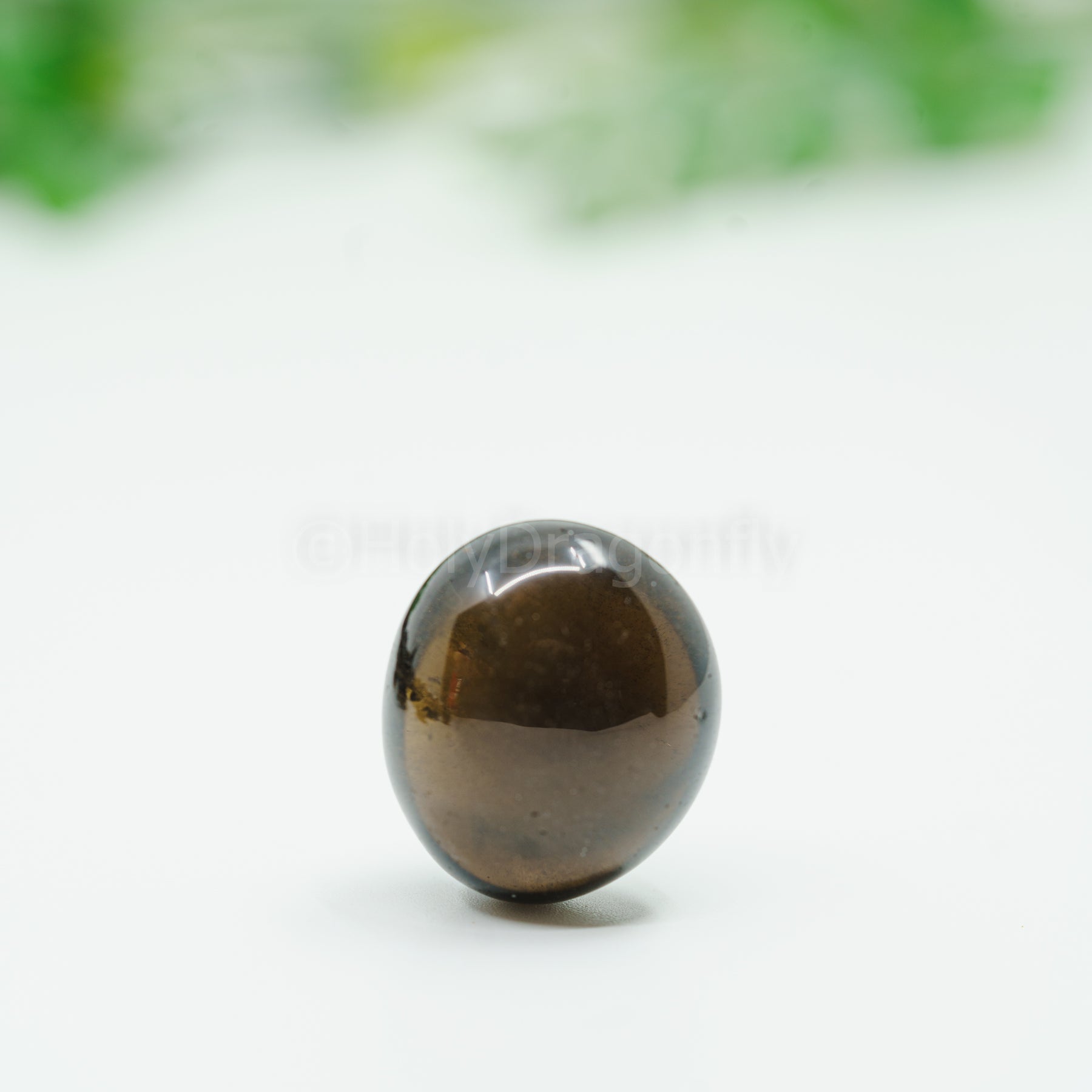 Natūralus Magiškas Akmuo Dūminis kvarcas EXTRA - Holy Dragonfly