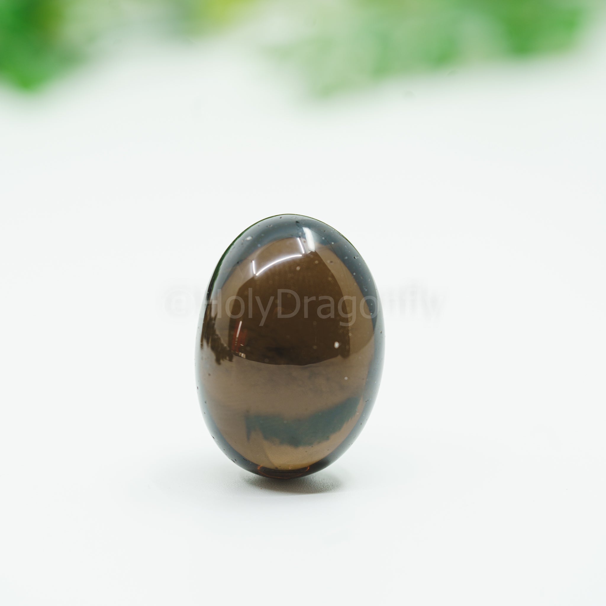 Natūralus Magiškas Akmuo Dūminis kvarcas EXTRA - Holy Dragonfly