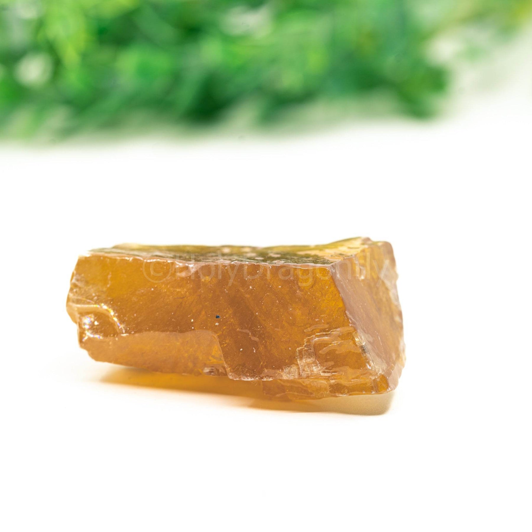 Geltonas/Auksinis Kalcitas Magiškas Kristalas - Holy Dragonfly