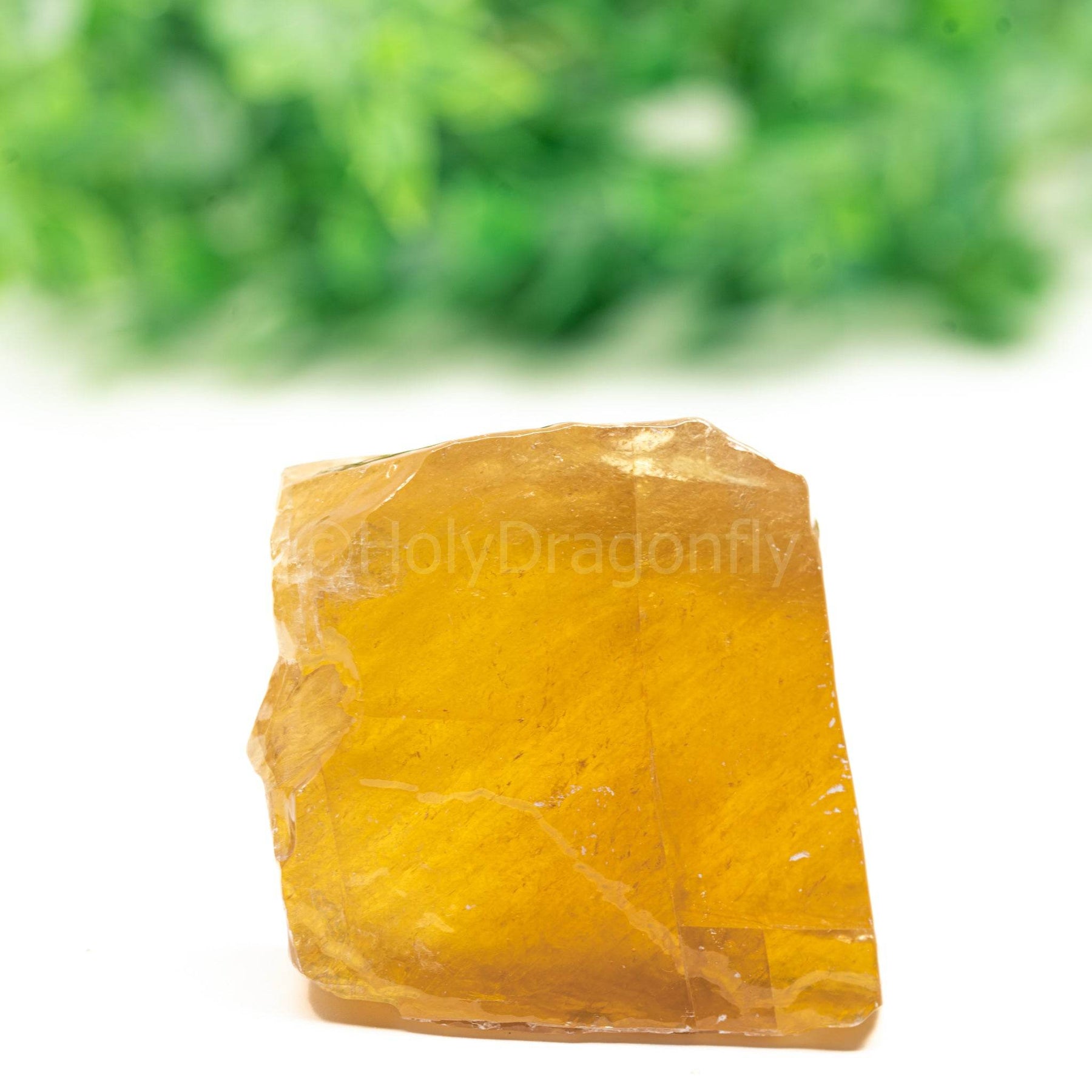 Geltonas/Auksinis Kalcitas Magiškas Kristalas - Holy Dragonfly