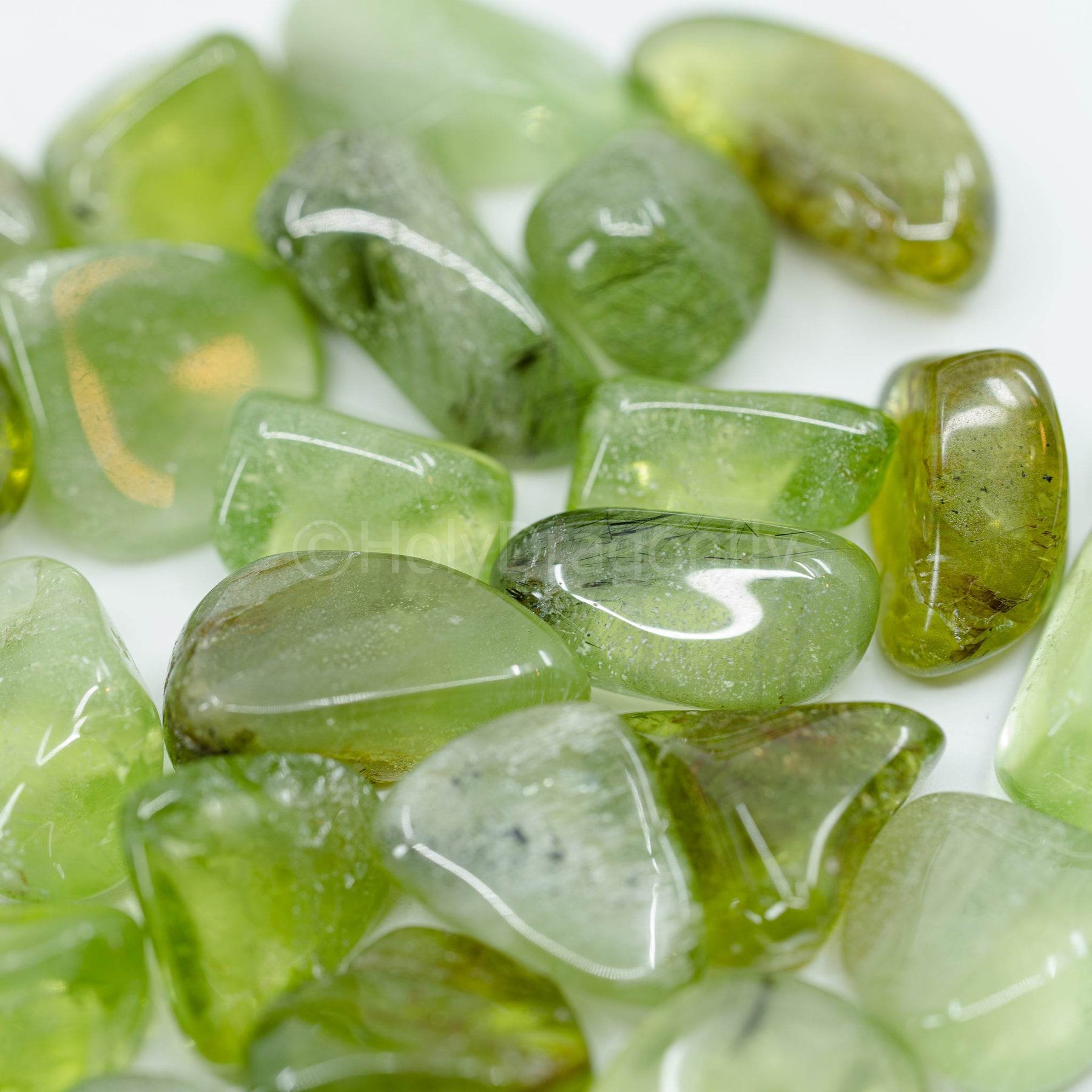 Peridotas/Chrizolitas Magiškas Pinigų Kristalas - Holy Dragonfly