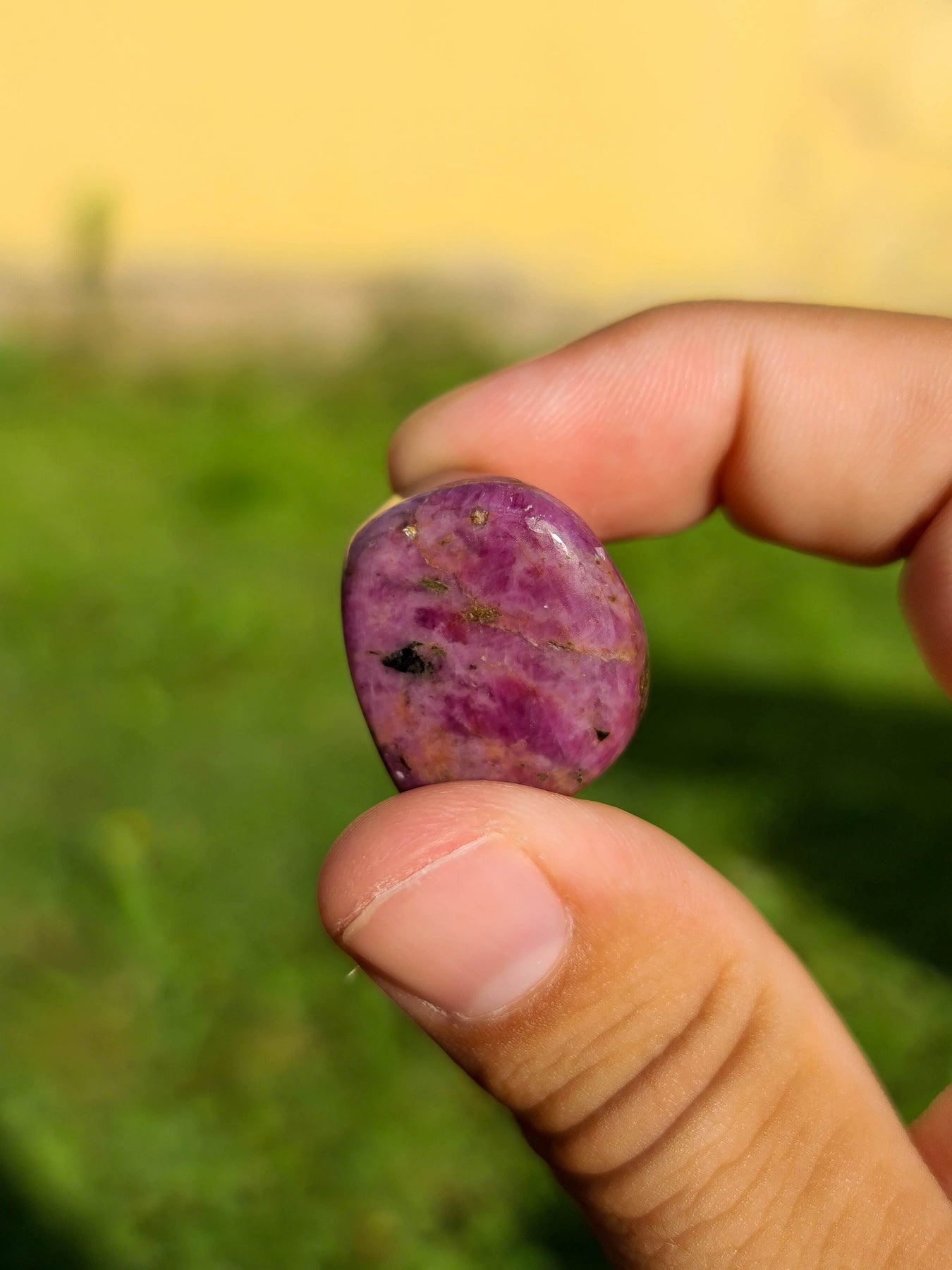 Rubinas Natūralus Magiškas Akmuo - Holy Dragonfly