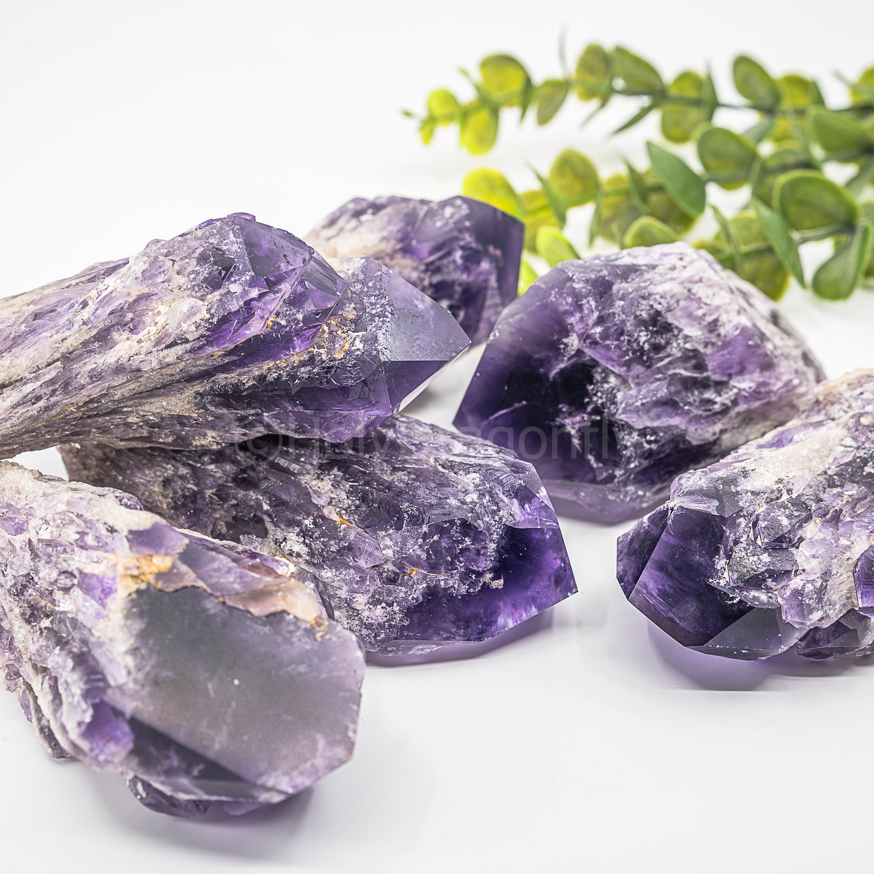 Ametistas Bahia Kristalas "Drakono Dantys" - Holy Dragonfly