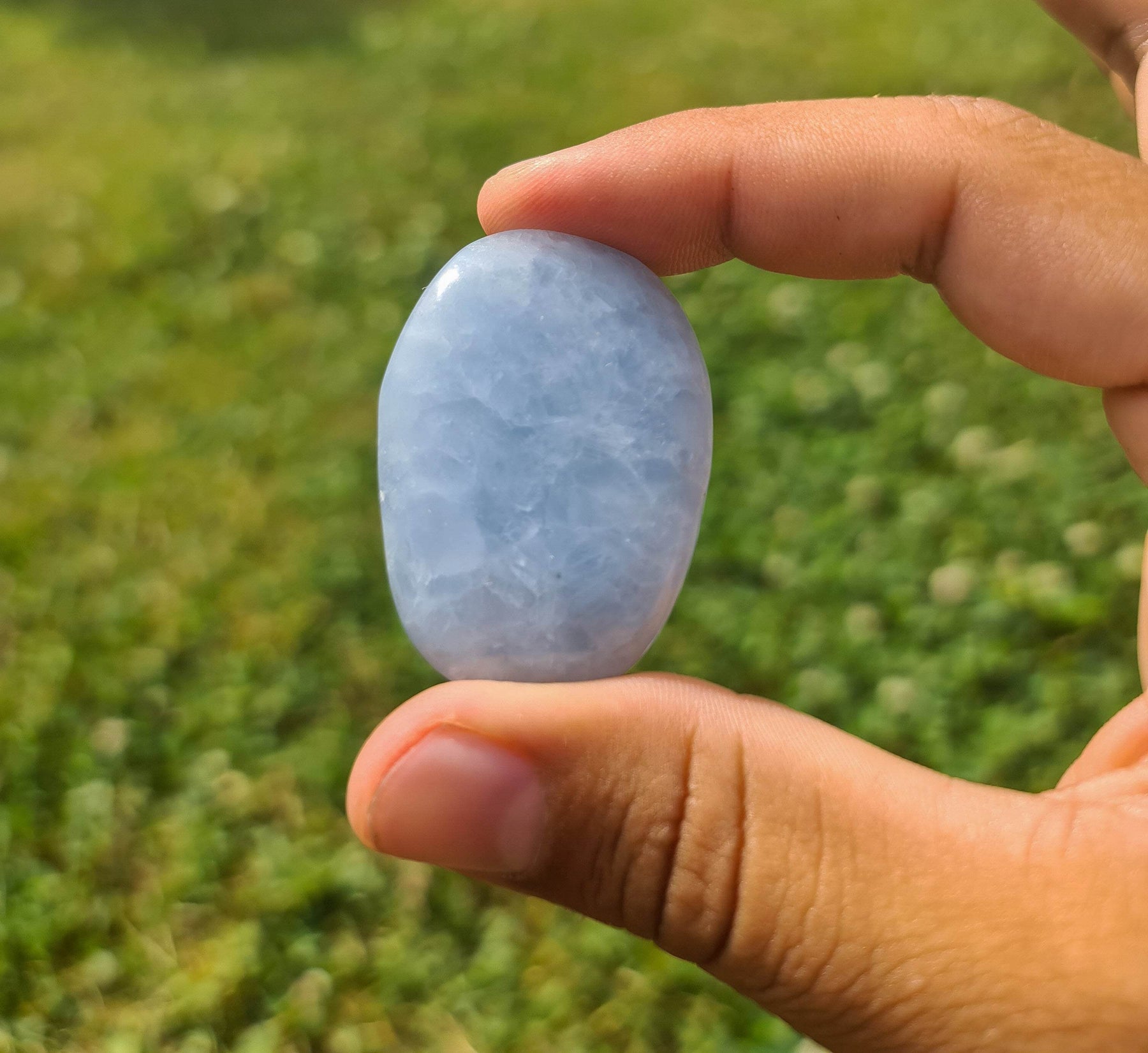 Mėlynas Kalcitas - Magiškas Kristalas - Holy Dragonfly