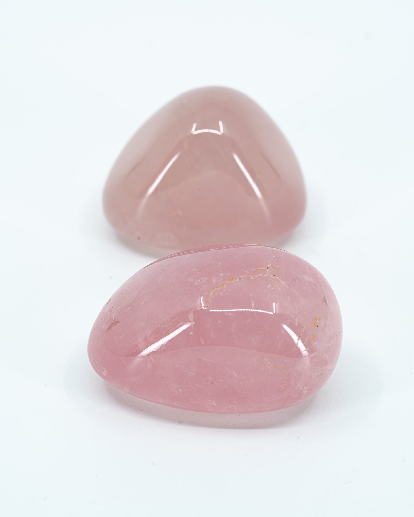 Magiškas kristalas Rožinis kvarcas būgninukas - Holy Dragonfly